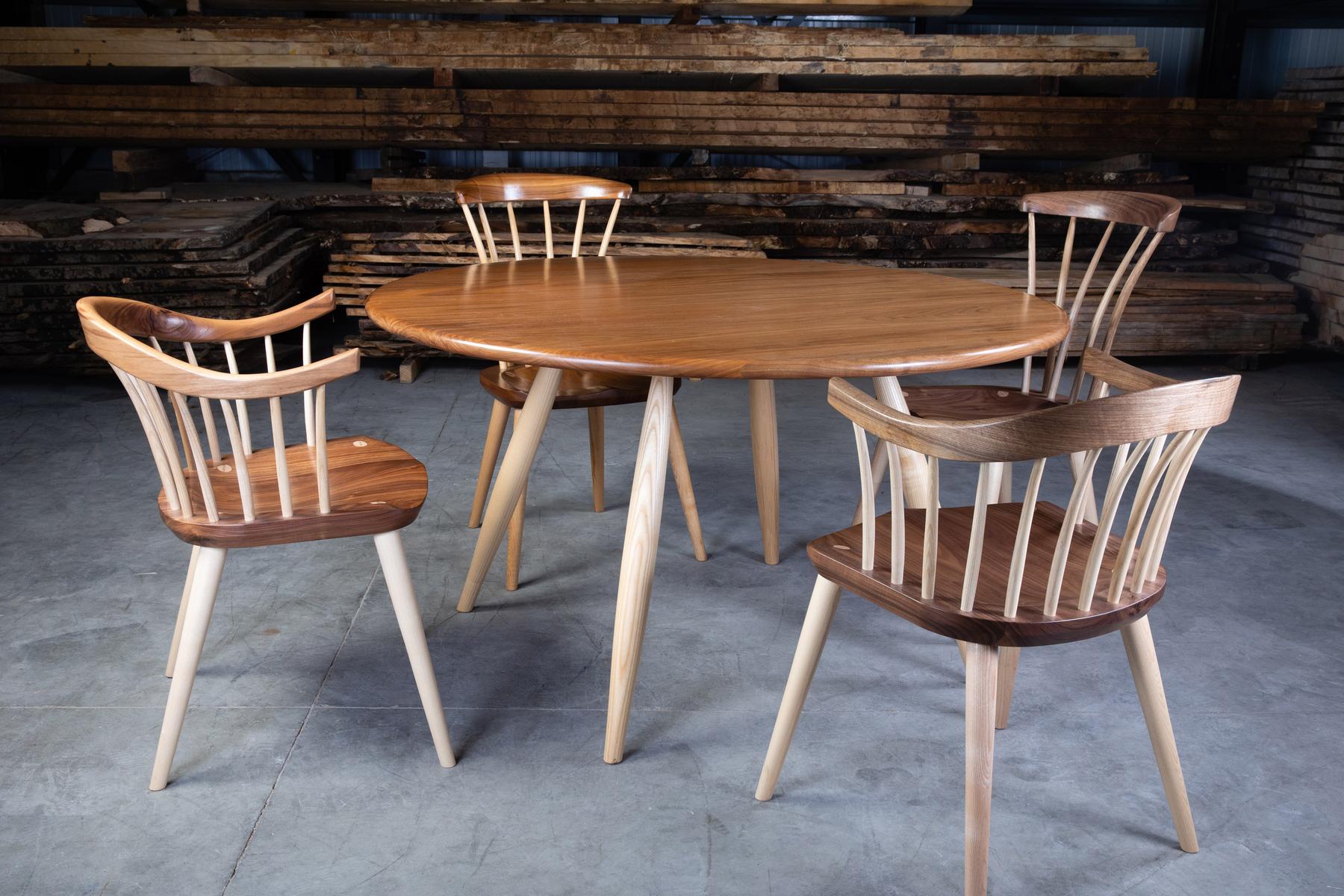 Bespoke Hardwood Dining Room Tables and Chairs Handmade in Yorkshire